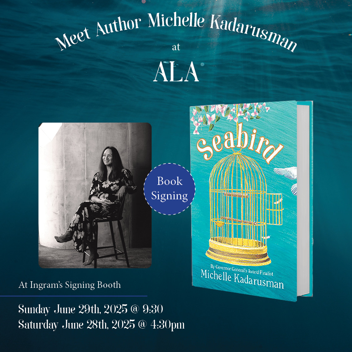 Meet Michelle Kadarusman at ALA! - Pajama Press